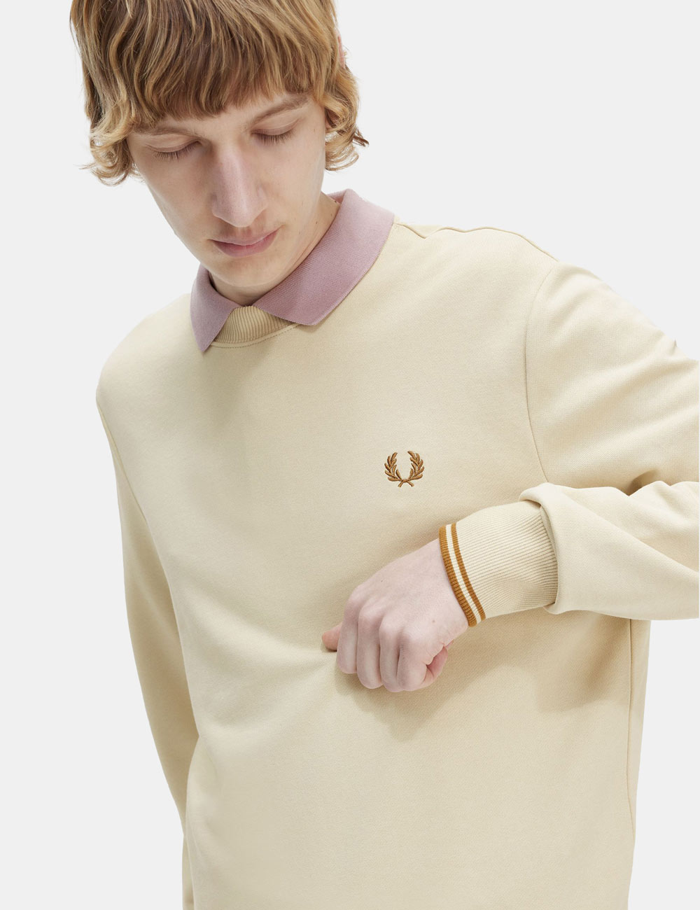 Felpa Fred Perry Beige - Acquista online! - Seconda Strada Felpa Fred Perry Beige - Acquista online! - Seconda Strada